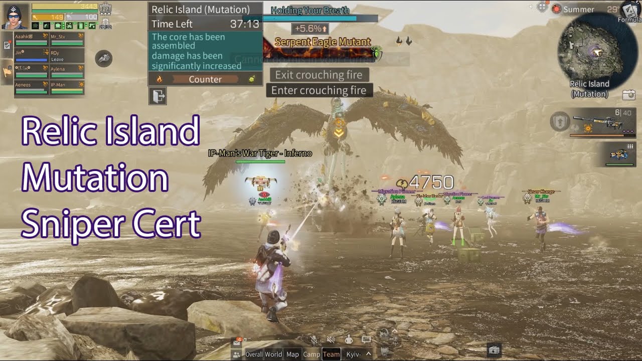 [Lifeafter] Relic Island Mutation Sniper Cert - YouTube