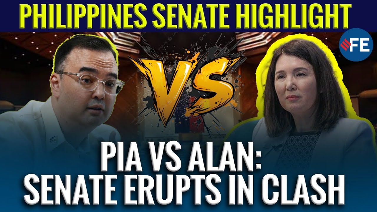 Philippines Senate Explodes: Pia and Alan Cayetano Clash in Heated ...
