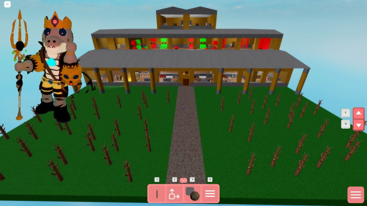 ROBLOX PIGGY SHARDANTUS'S HALLOWEEN PARTY MANSION MAP! Piggy Build Mode ...