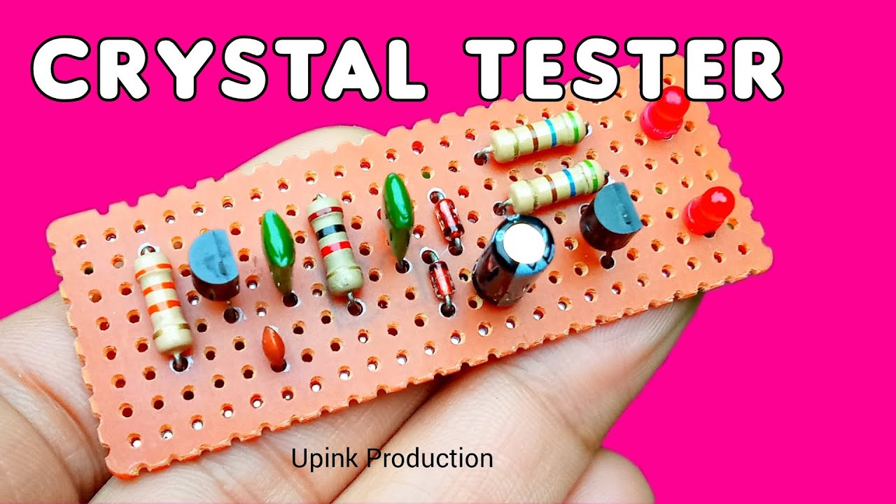 Membuat Alat Tester Crystal - YouTube