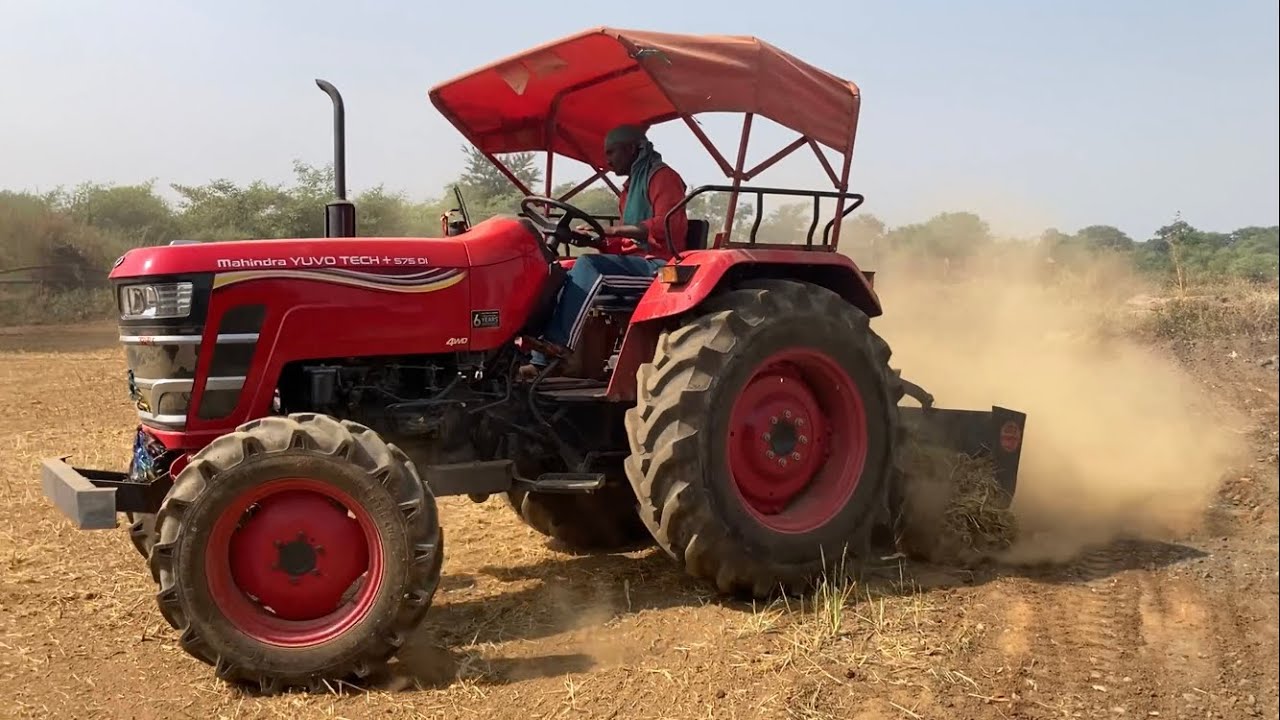Mahindra tractor 4x4 farm level performances || sp vehicle xpert - YouTube
