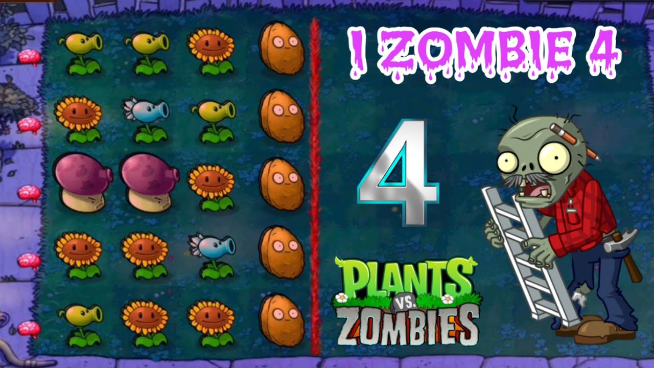 I Zombie 4 || Plants VS Zombies || Game Jadul - YouTube