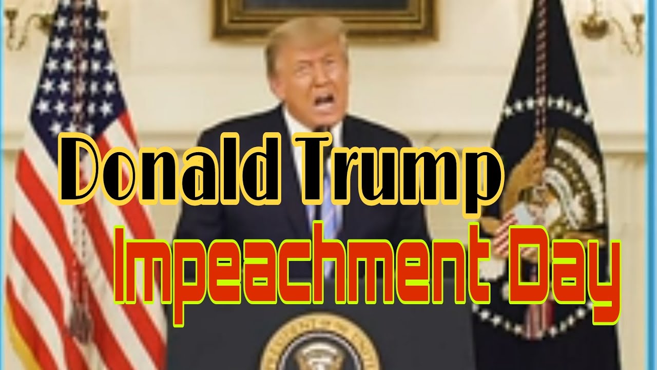 2nd IMPEACHMENT DAY || PRESIDENT DONALD TRUMP - YouTube
