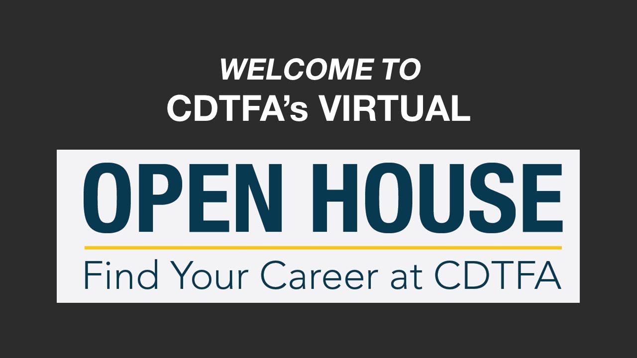 CDTFA Recruitment Virtual Open House - Fall 2020 - YouTube