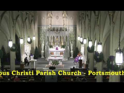 Catholic Mass Hour at Corpus Christi Parish Church Portsmouth NH ...