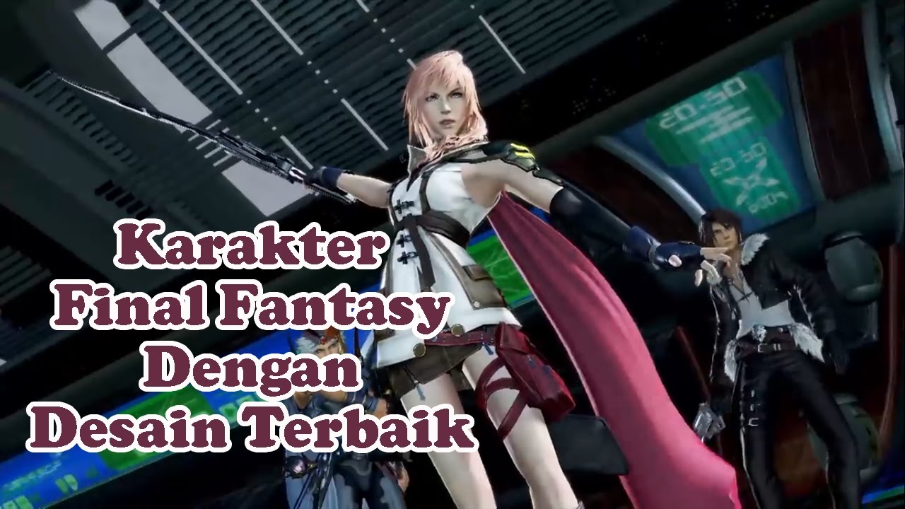 Top 5 Karakter Final Fantasy dengan Desain Terbaik - YouTube