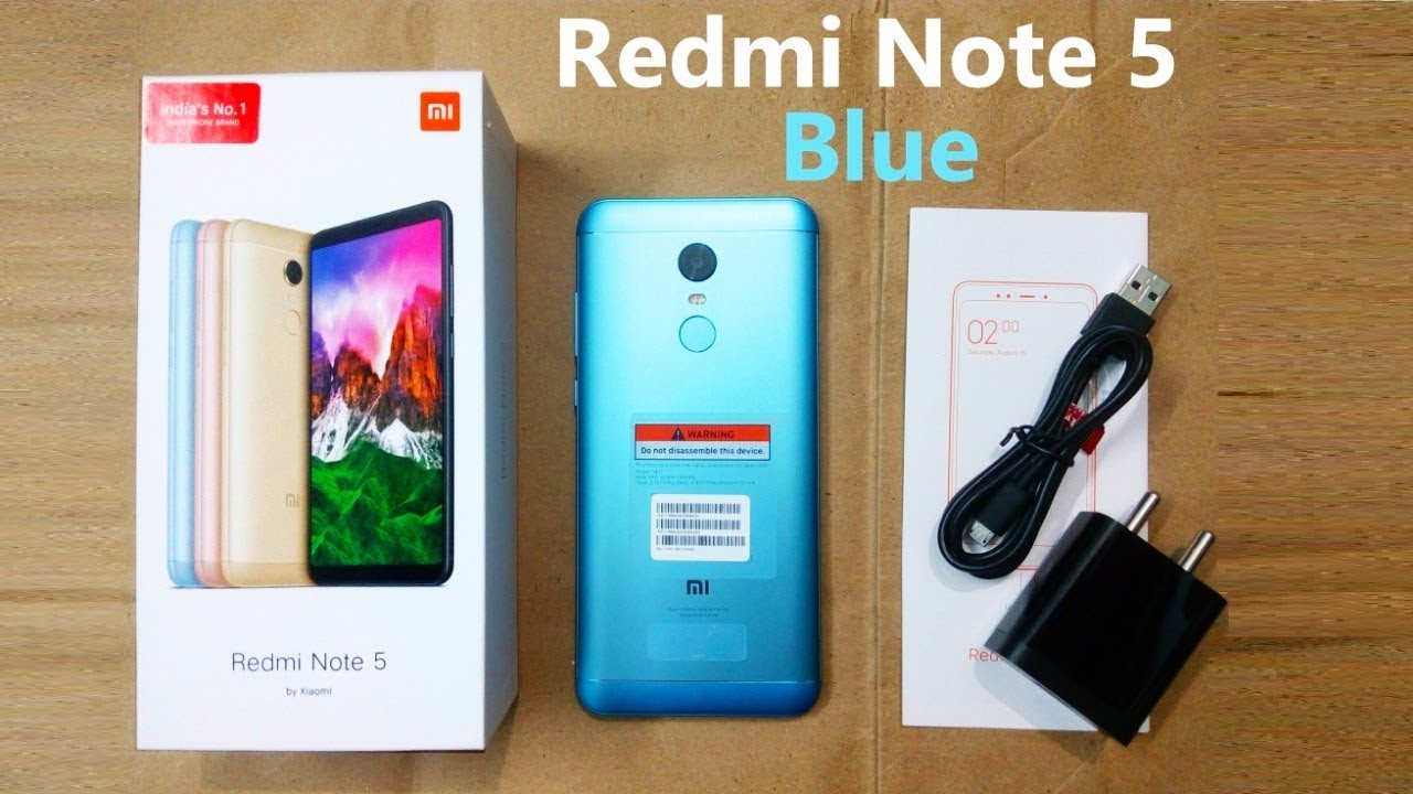 Redmi Note 5 Blue | Unboxing | My New Phone | Avijit Tech Tips - YouTube