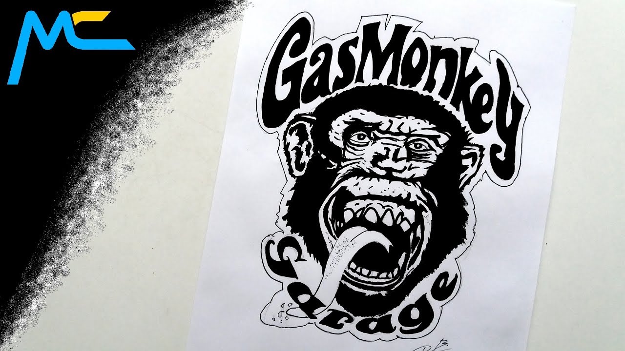 17. My Drawing - GasMonkey Garage Logo / Fast and Loud / Discovery ...