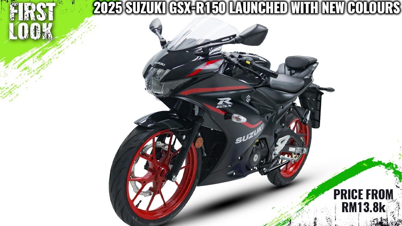 2025 Suzuki GSX-R150 Launched In Malaysia With New Colours - Price From ...