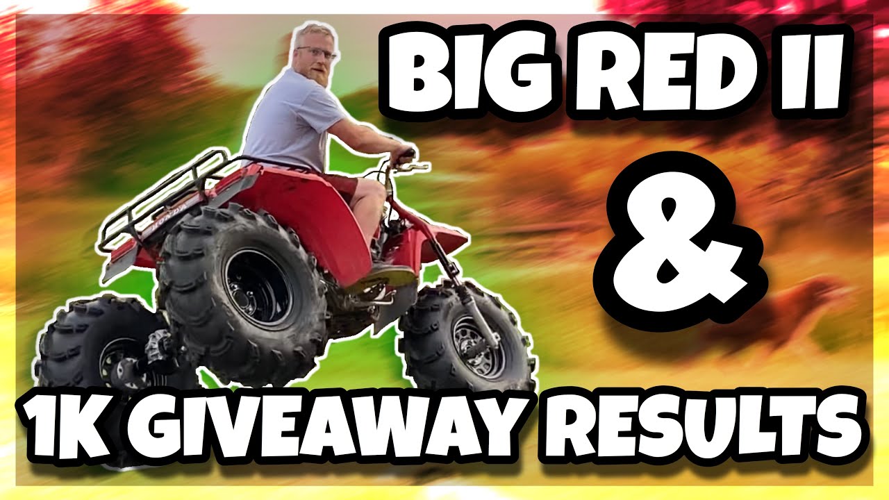 Big Red II | 1K Giveaway results - YouTube