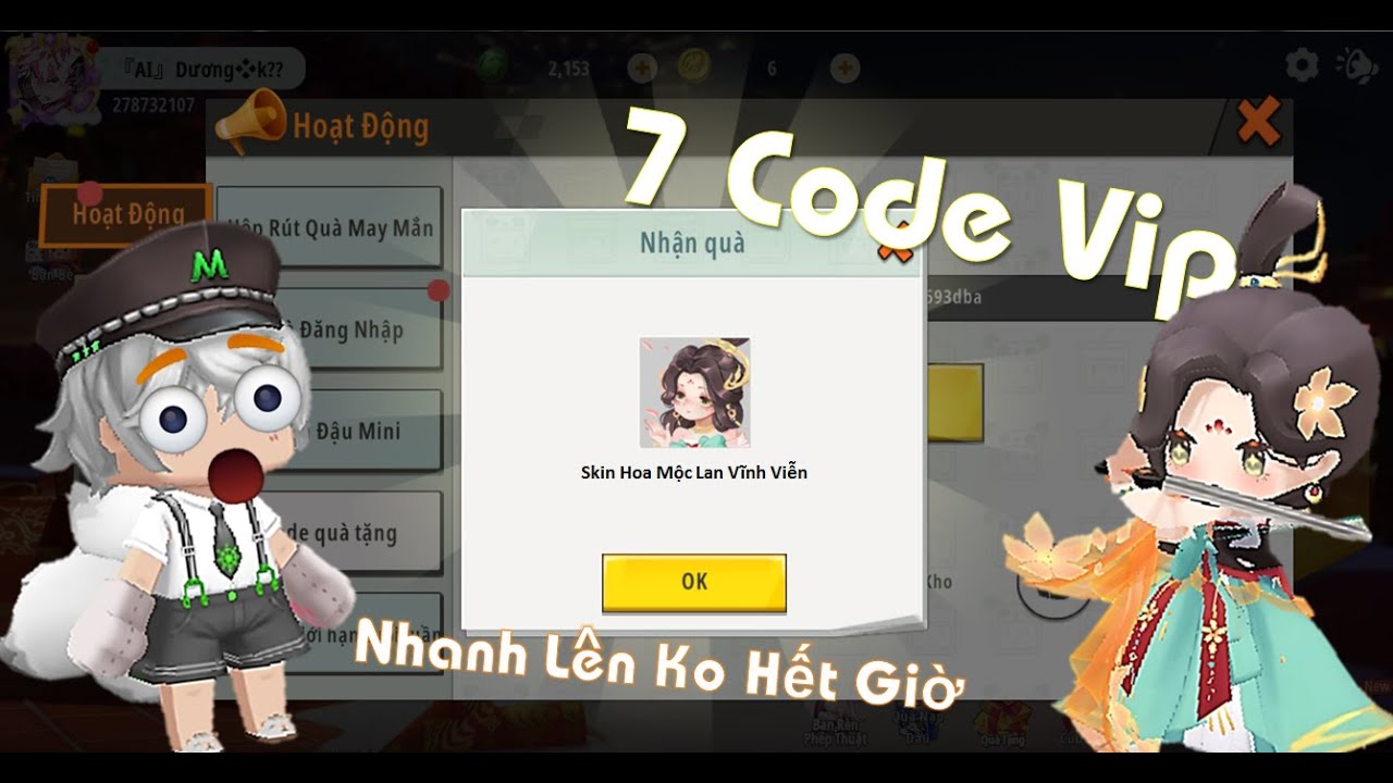 7 CODE VIP MINI WORLD 2024 MỚI NHẤT NHẬN NGAY KO HẾT GIỜ| Sky Có Gờ ...
