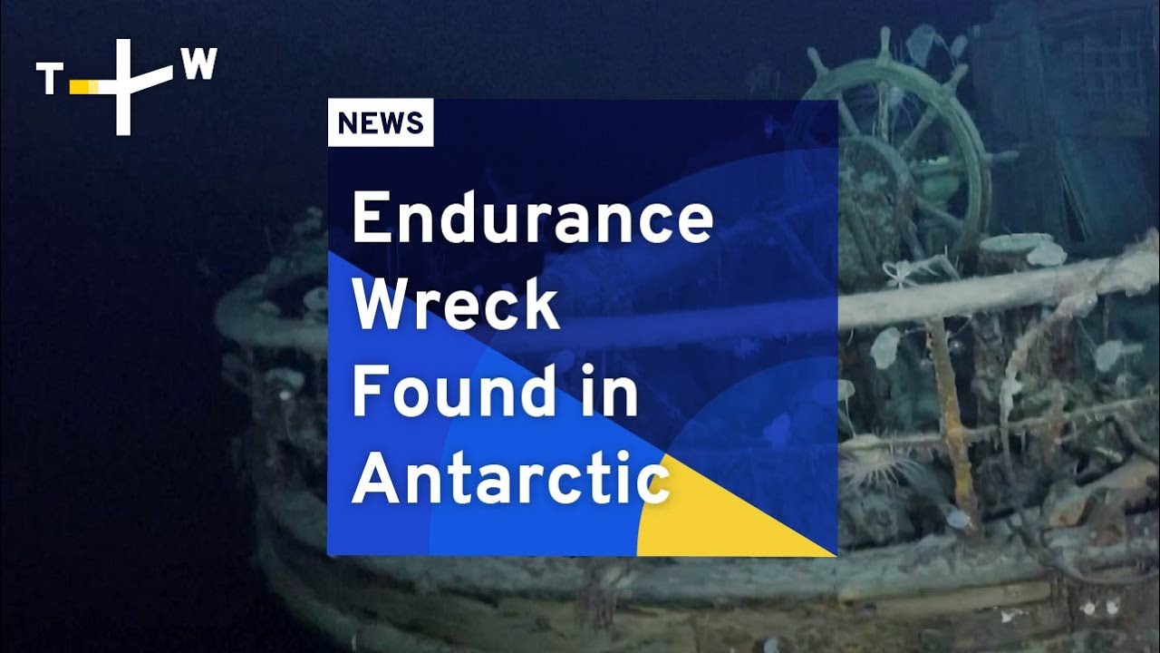 Endurance Wreck Found in Antarctic - YouTube