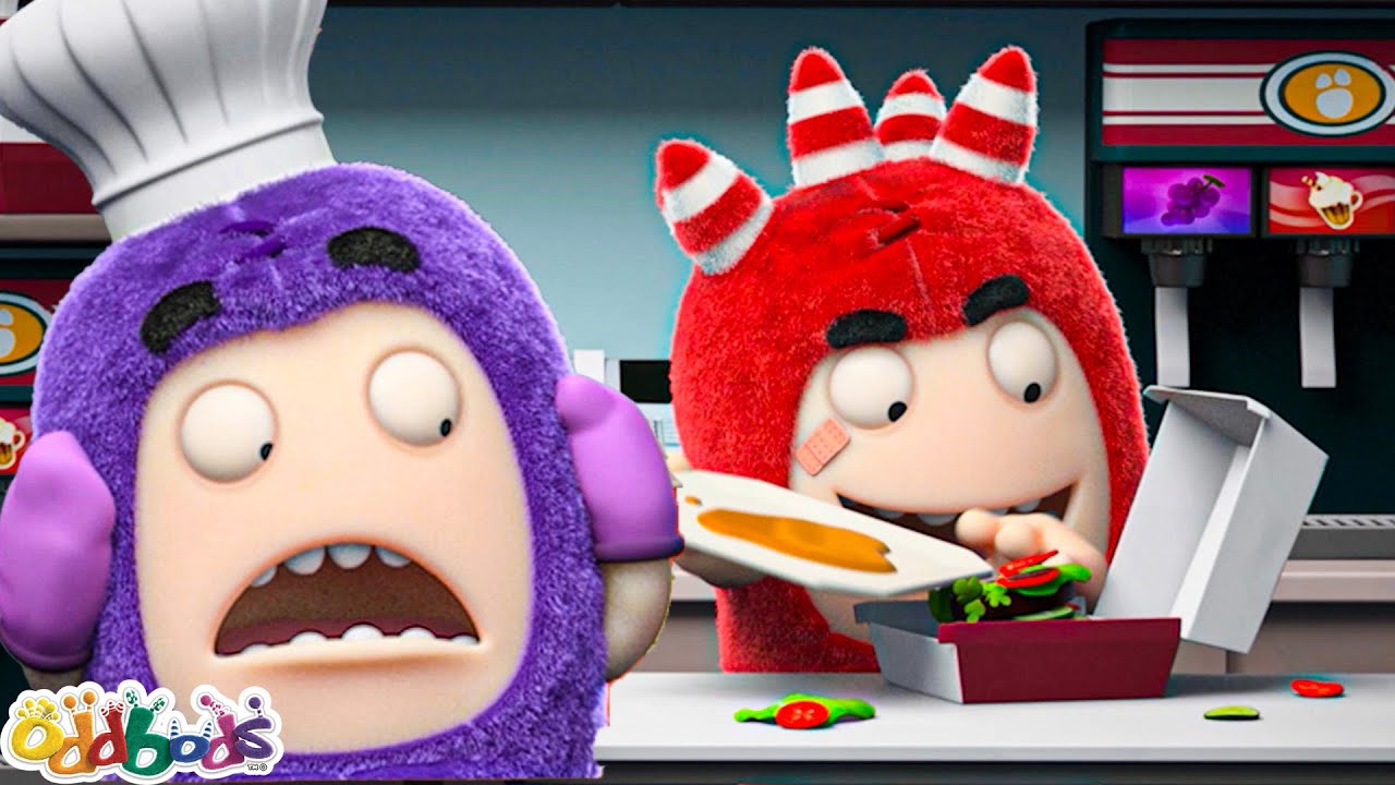 Masterchef Jeff | Oddbods - Food Adventures | Cartoons for Kids - YouTube