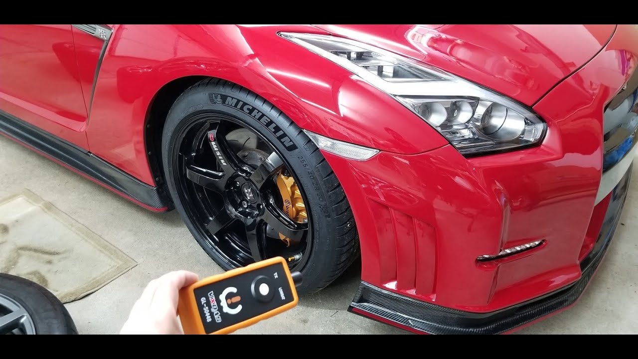 How to Reset TPMS Light on Nissan GT-R R35 Activate GTR tpms relearn ...