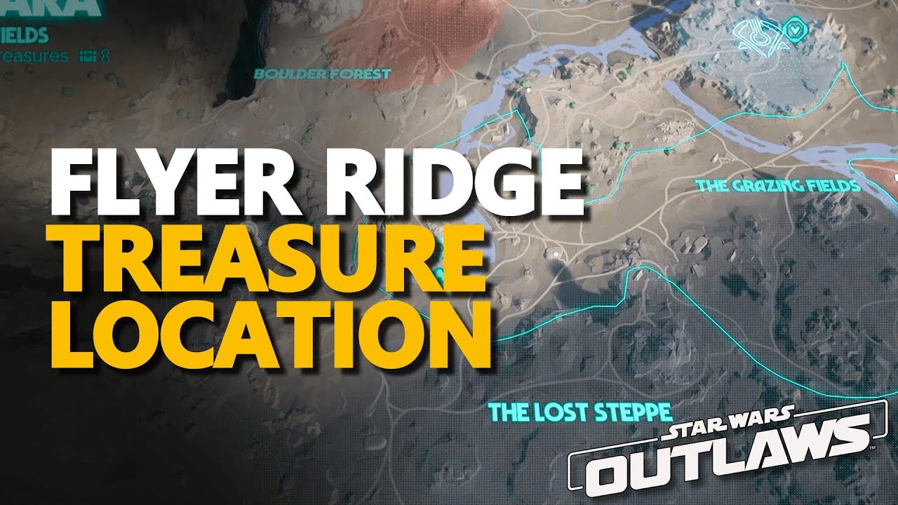 Flyer Ridge Treasure Location Star Wars Outlaws - YouTube