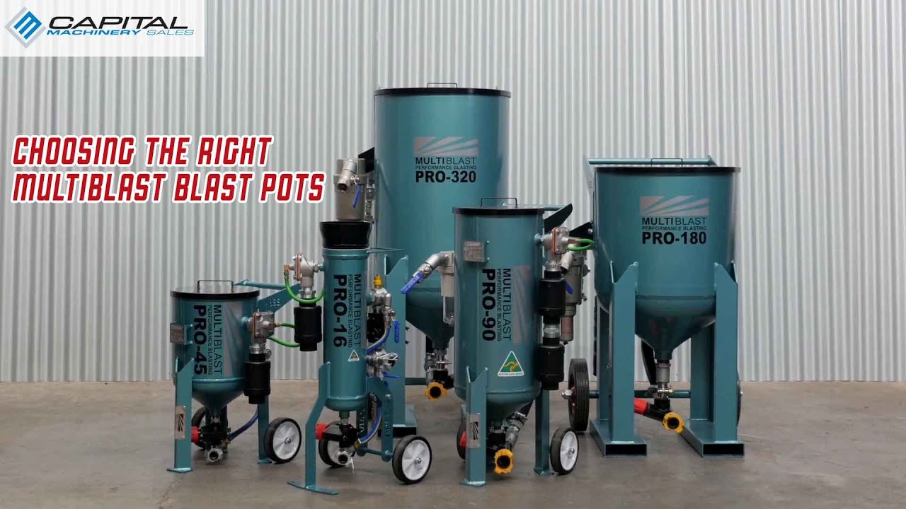 Choosing the Right MultiBlast Blast Pots - YouTube