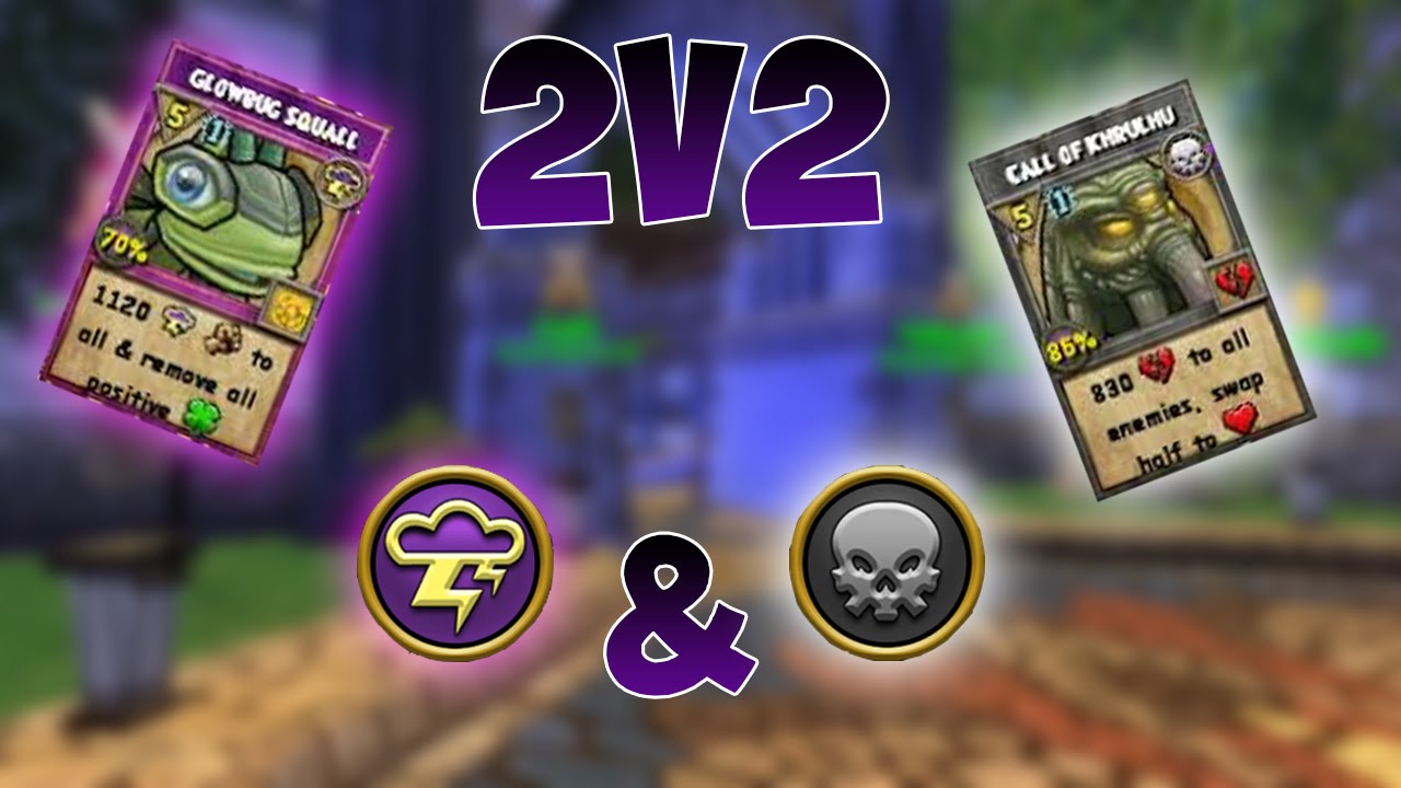 Wizard101: "Beguile" - Exalted 2v2 Storm and Death PvP - YouTube