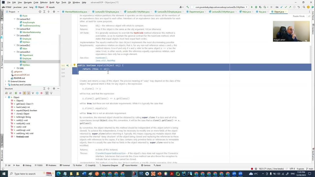 Advanced OOP with Java in Arabic| Lecture 2 Part 3 | تعليم لغة الجافا و االتصميم المستوى المتقدم ...