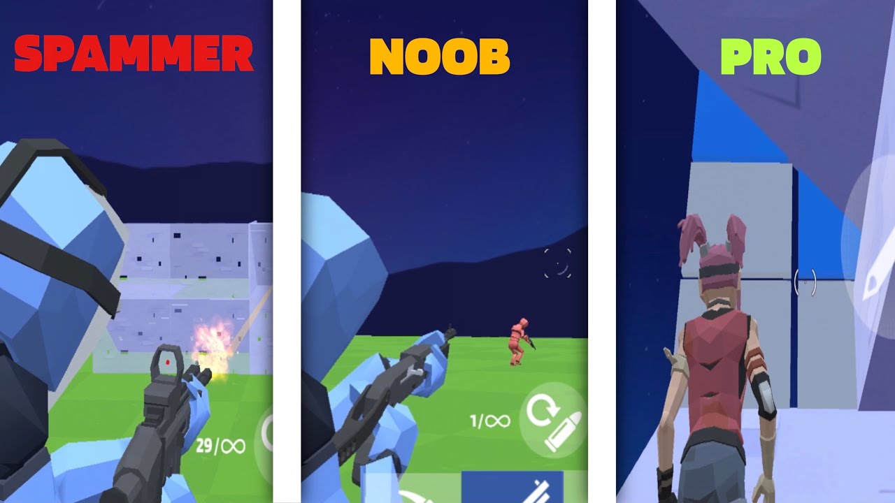 Types Of 1v1.LOL Players