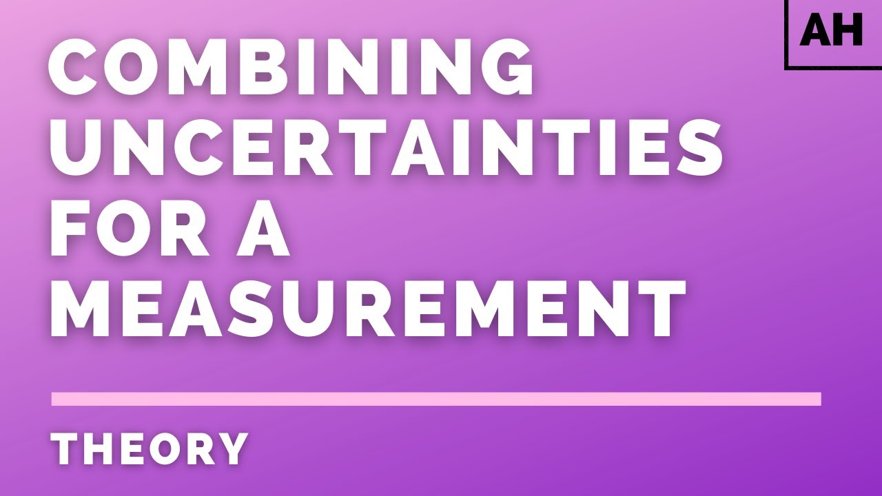 Advanced Higher Physics | Introduction | Combining Uncertainties for a ...