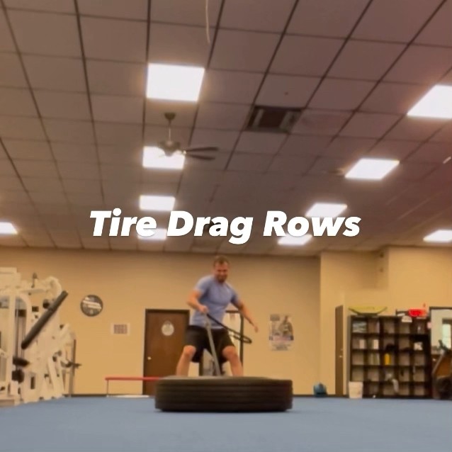 Tire Drag Rows #trainlikethepros - YouTube