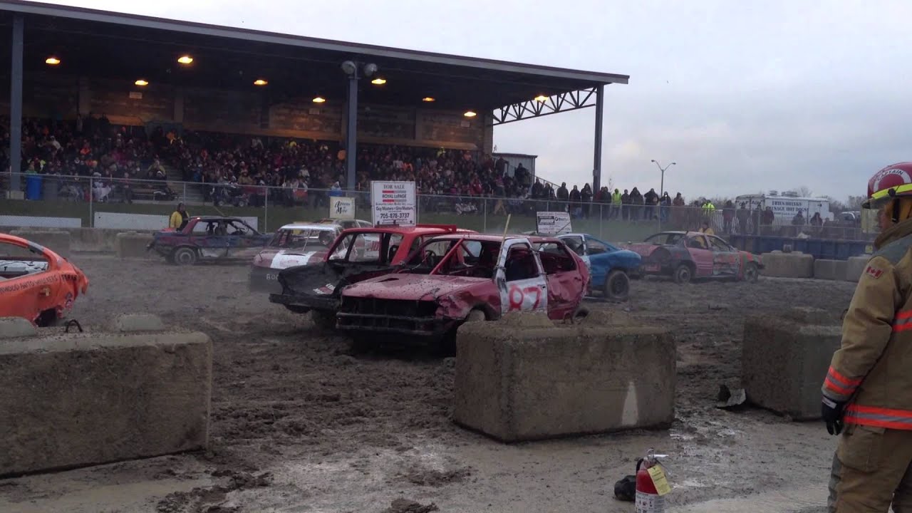 Lindsay Ex 2013 Fall Brawl Mini smash heat #2 Jeff Watson Motorsports ...