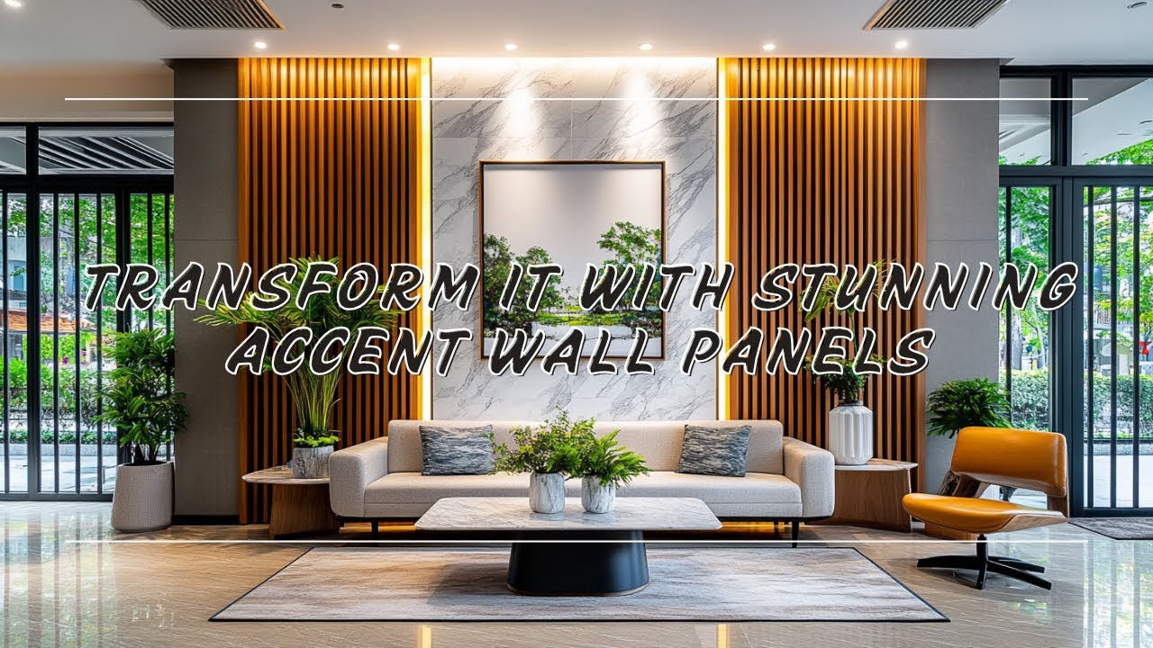 Boring Wall? Transform It with Stunning Accent Wall Panels! - YouTube