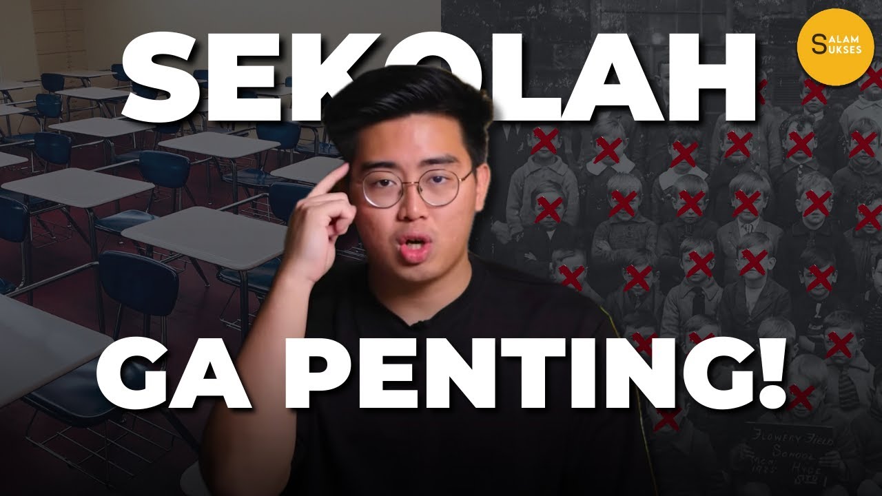 Sekolah itu SCAM! | Timothy Ronald - YouTube