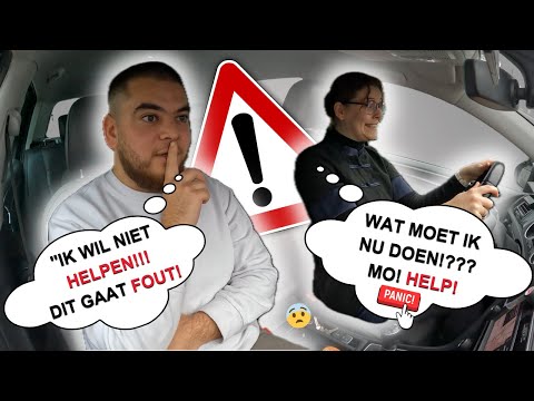 EXAMENROUTE GAAT FOUT | IK WIL NIET HELPEN - YouTube