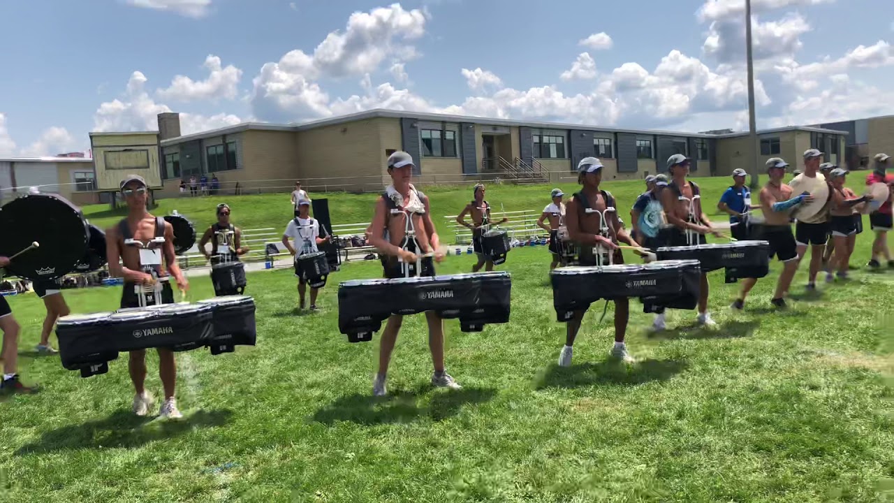 Legends DBC Battery 2019 - On Field Rehearsal Rep - YouTube