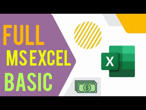 Full MS Excel Basic in one Video - Excel With Shubh - YouTube