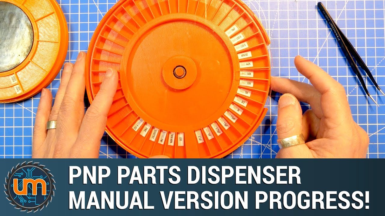 PnP Parts Dispenser - Manual Version progress! - YouTube