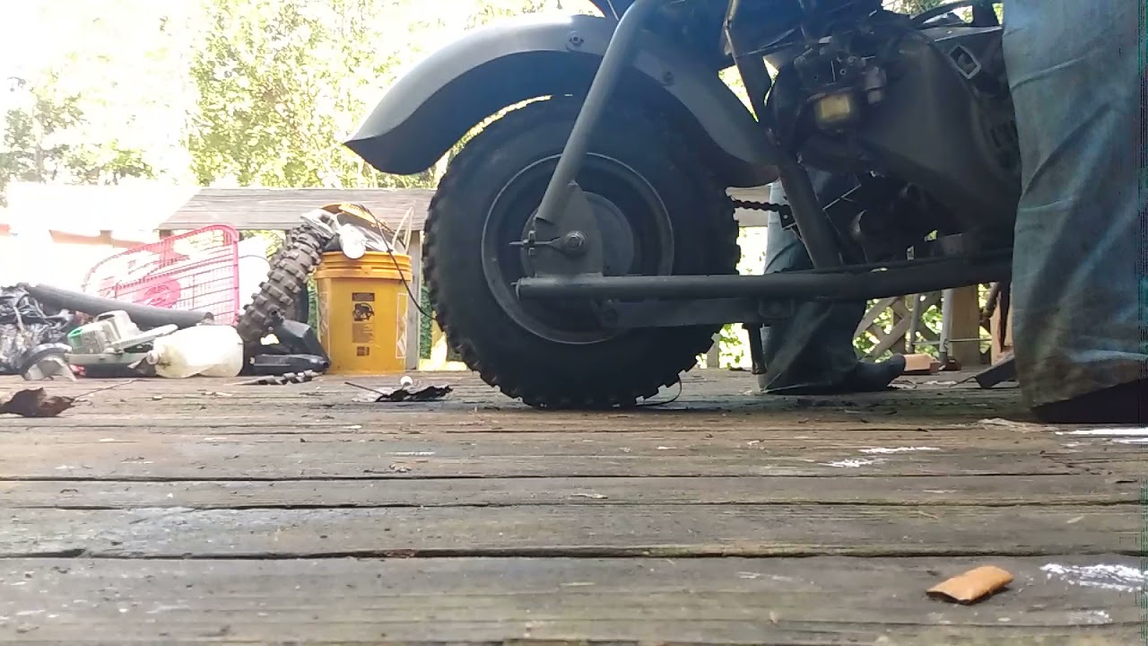 Honda gx390 big block mini bike - YouTube