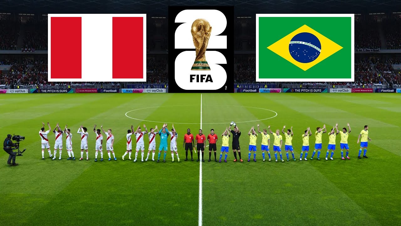 Peru vs Brazil FIFA World Cup 2026 Qualification | 13 September 2023 ...