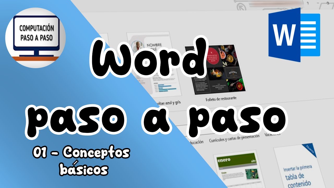 Conceptos básicos de Word - YouTube