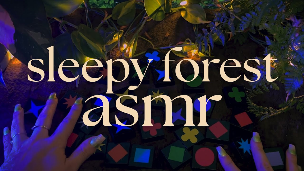 ASMR stirring wood in the enchanted forest - triggers for deep sleep ...