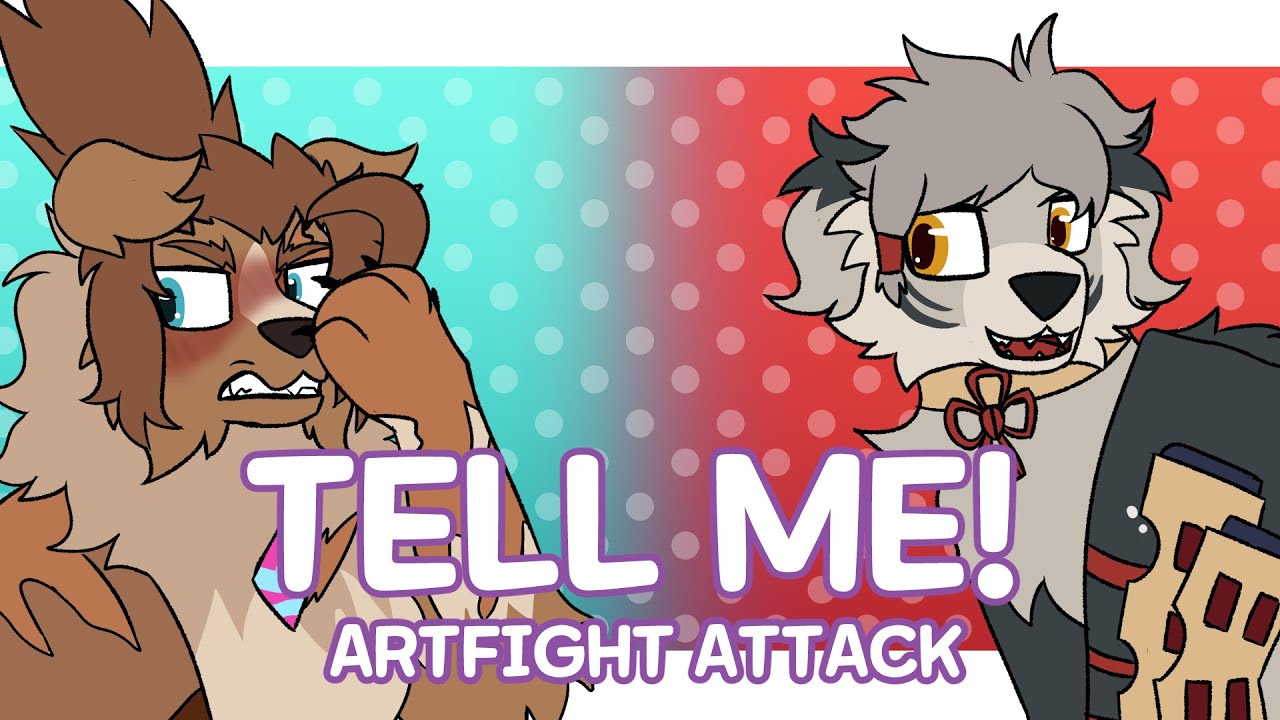 TELL ME! | Animation Meme [Artfight Attack] (XB2, Addaminoth) - YouTube