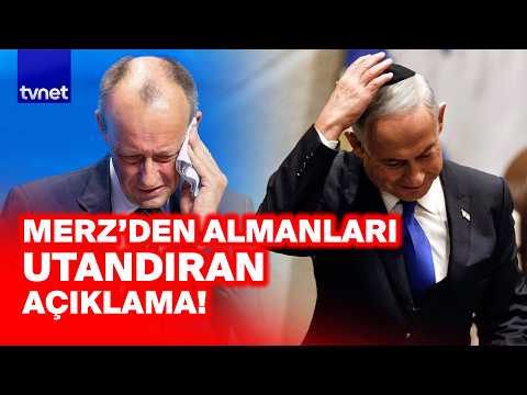 Bunu gören Avrupalılar utancından yerin dibine geçti: Merz İsrail için bakın ne dedi!