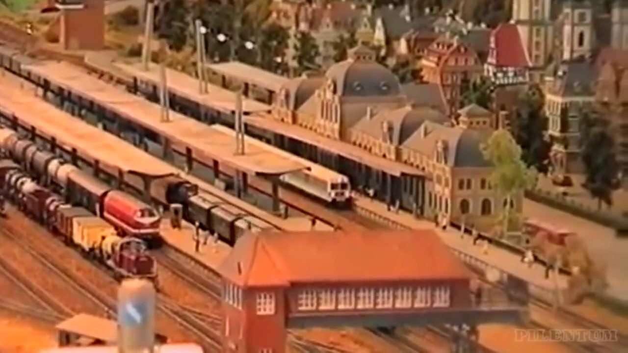 Once the world's largest modular model railway layout in HO scale - YouTube