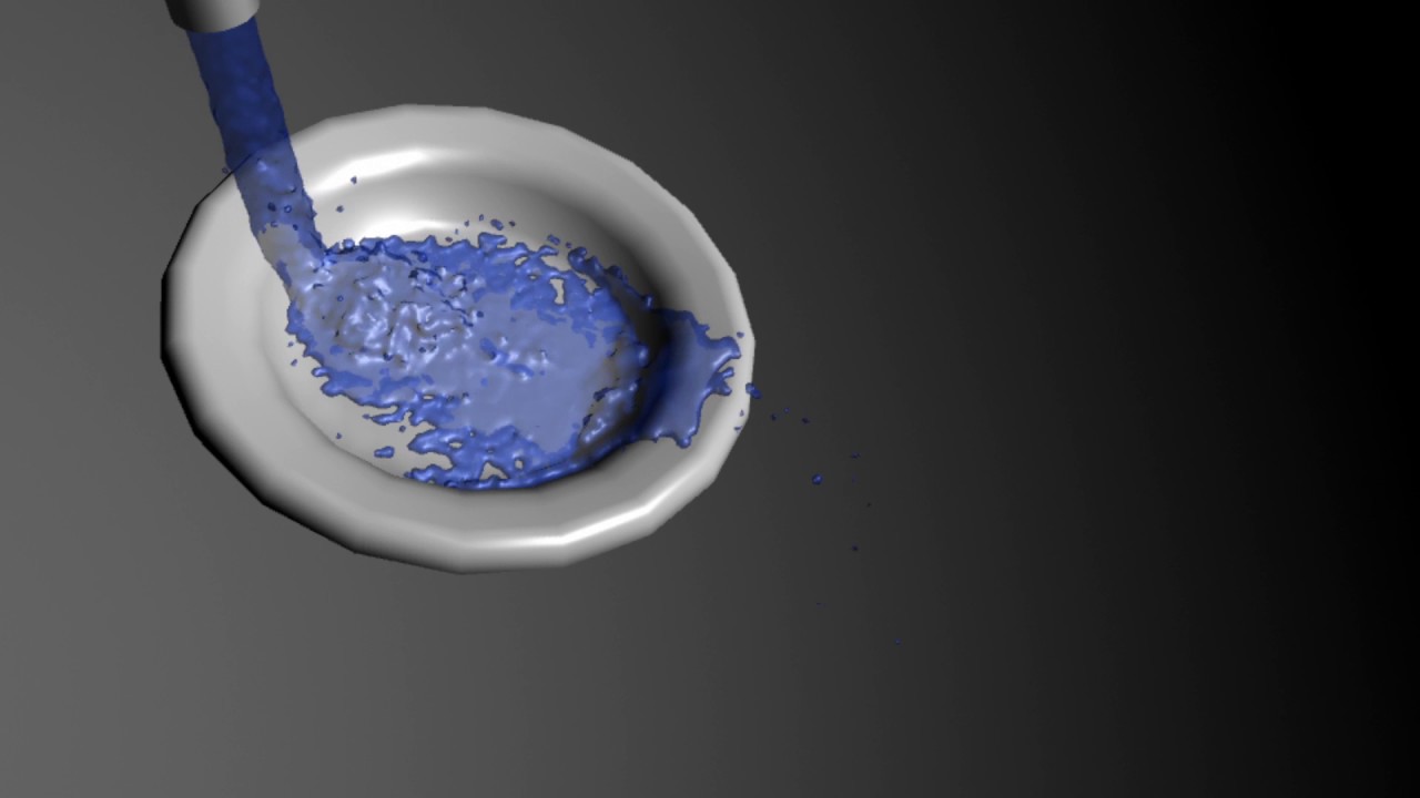 water in maya - YouTube