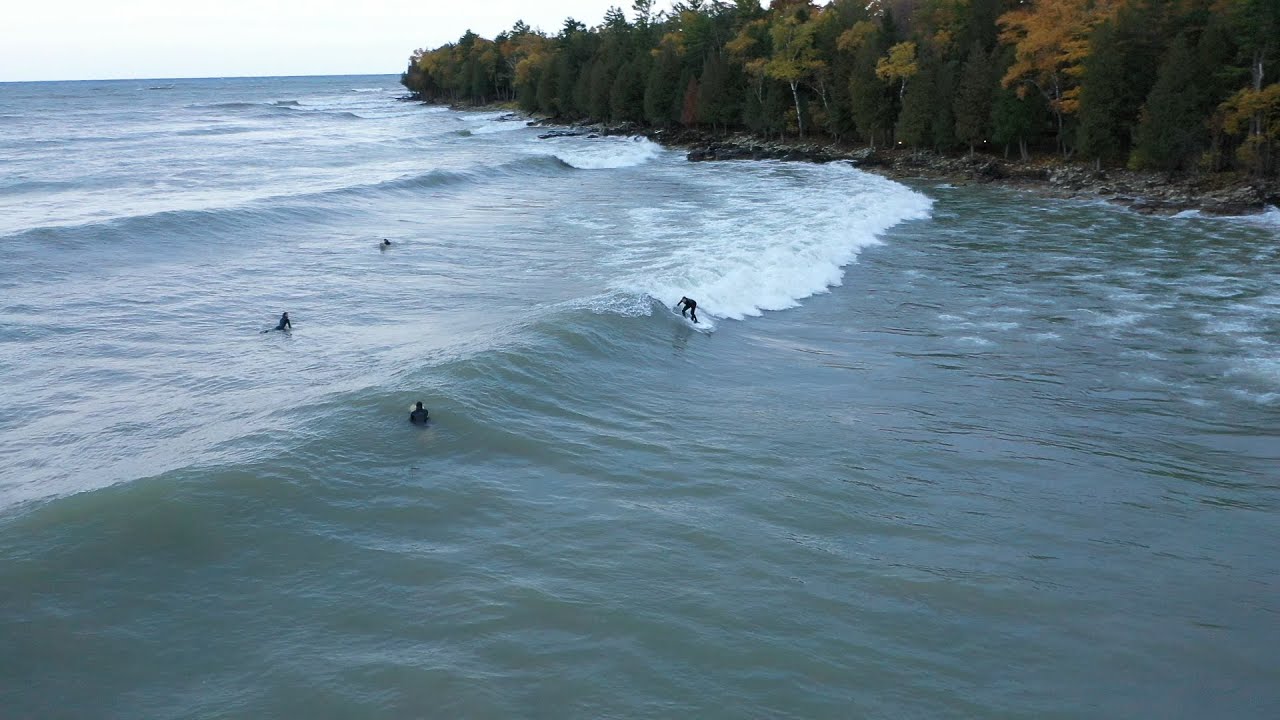 Great Lakes Surfing - The Big October South - YouTube