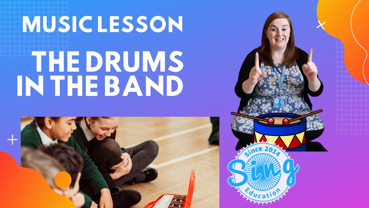 The Drums In The Band | KS1 Homeschool Music Lesson from Sing Education ...