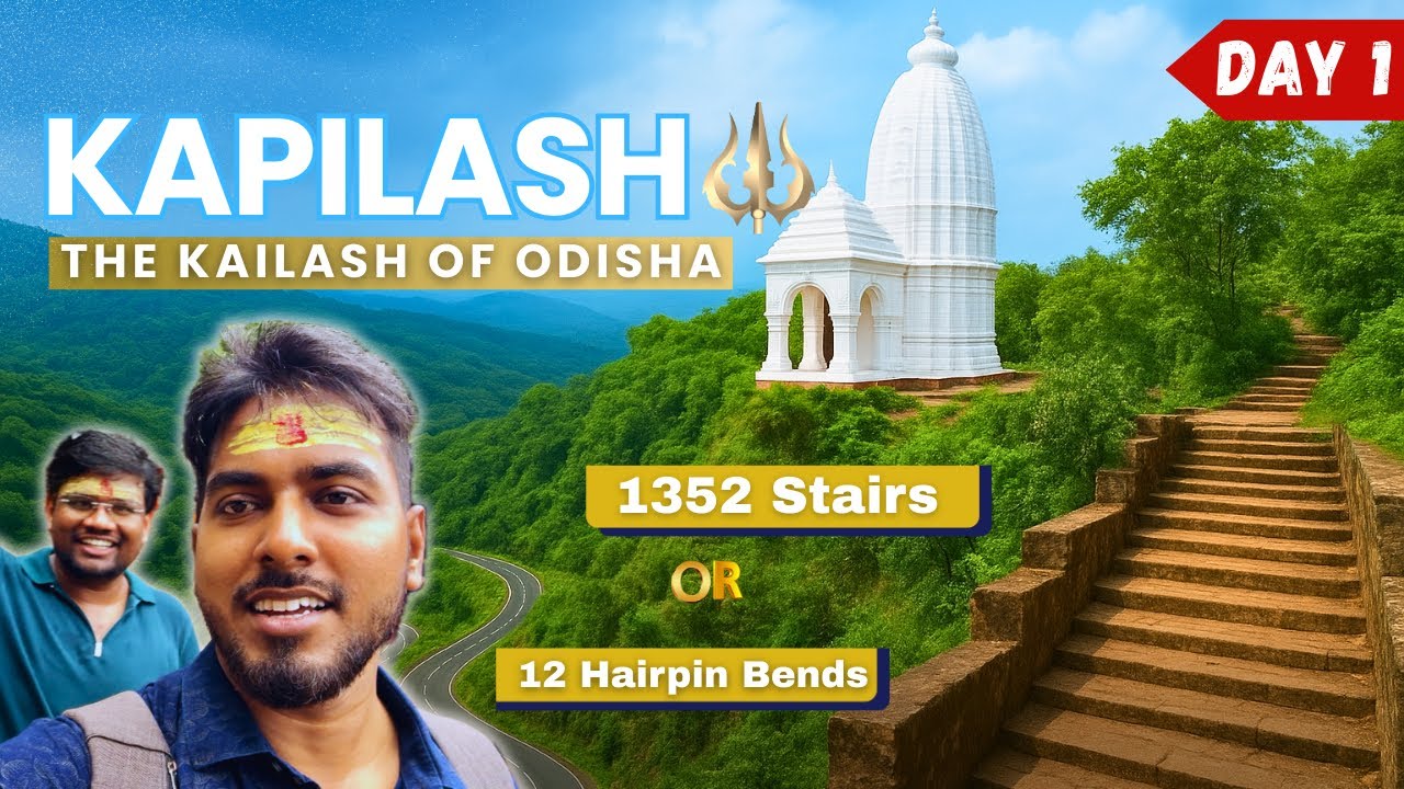 🛕 Kapilash Temple – A Spiritual Gem ️| The Kailash of Odisha | Road ...