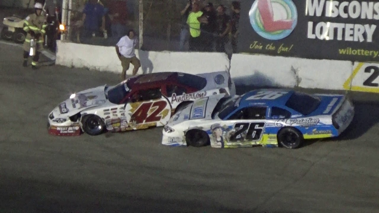 Slinger Speedway Super Late Model Photo Finish Feature Aug 13 2017 ...