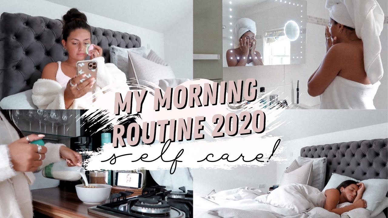 MY SELF CARE MORNING ROUTINE 2020 • MY CURRENT SKINCARE | Emily ...