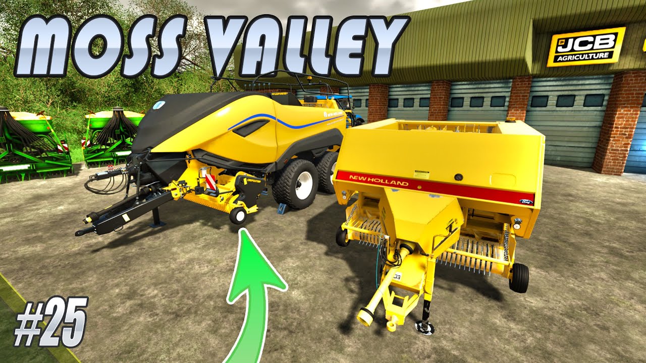 Finally, A New Baler! | Moss Valley (FS22 Saving The Farm) - YouTube