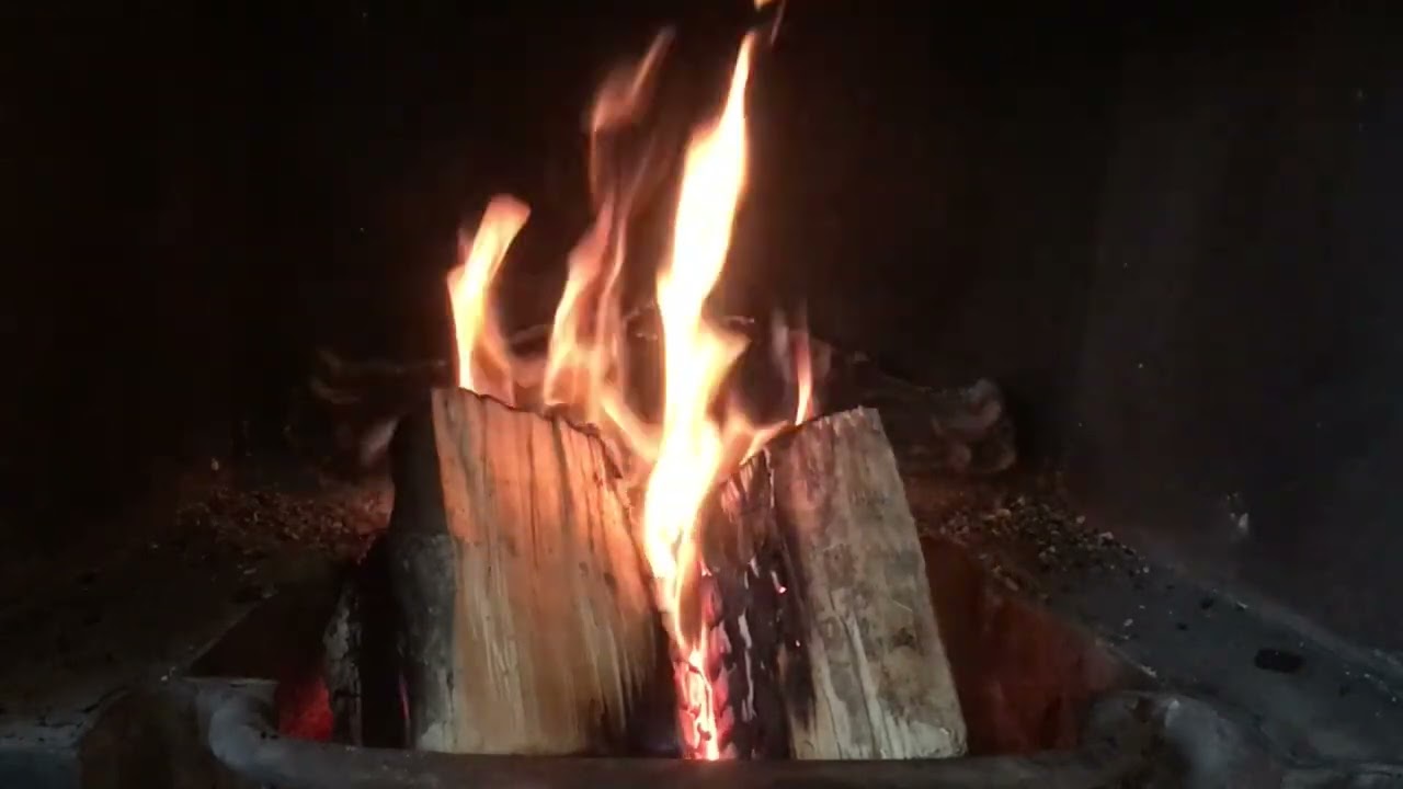 Relaxing bone fire for deep sleep - YouTube