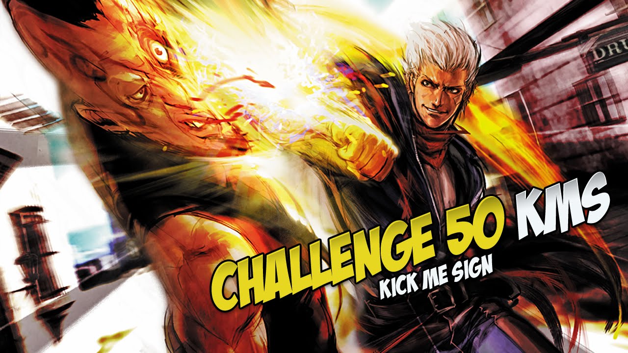 God Hand Challenge 50 Kick Me Sign - YouTube