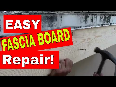How To Repair Dry Rotted Facia Boards