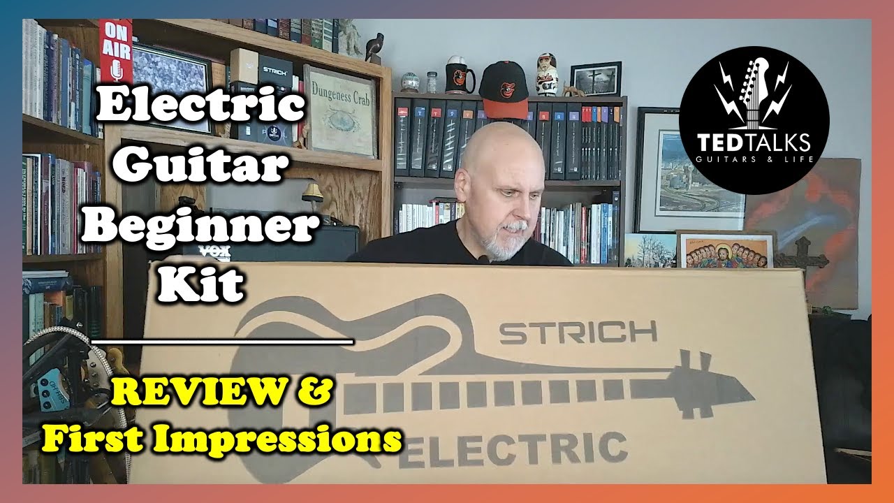 @STRICH_MUSIC Electric Guitar Beginner Kit: Review & First Impressions ...